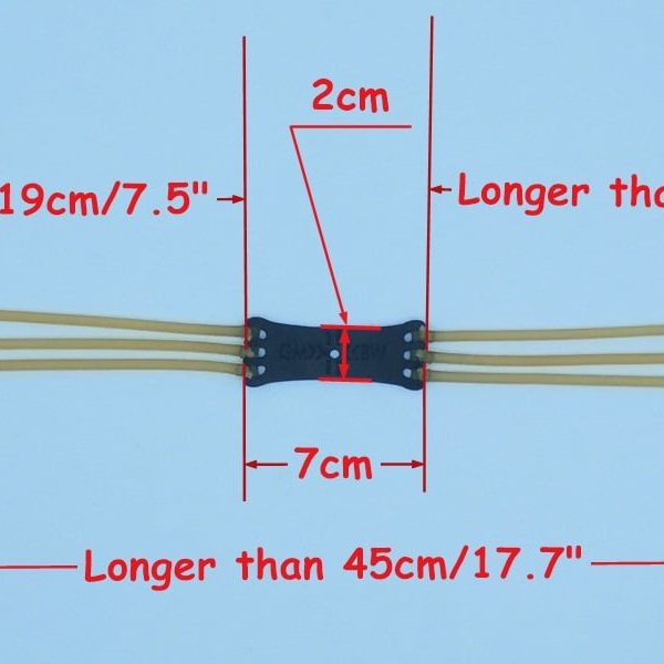 GM&BW Slingshots Replacement Band Sets, Varation Like 2,4,6 Strands ...