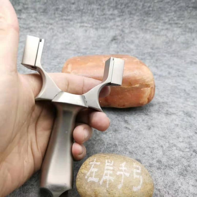 Titanium TTF Slingshot With Latest No-tie Mechanism | Chinese Slingshot ...