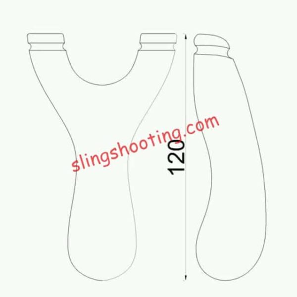 Sketch For DIY Slingshot Catapult | Chinese Slingshot Store