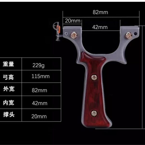 Crooked Handle Slingshot | Chinese Slingshot Store